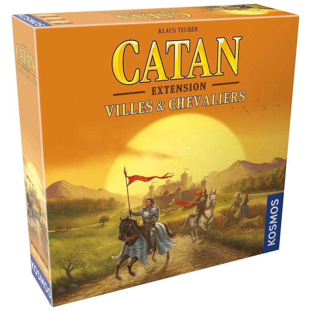 Catan - Ext Villes et chevaliers 3-4 joueurs | La Maison du Cormoran